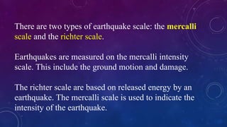 Safety tips for earthquake | PPTX