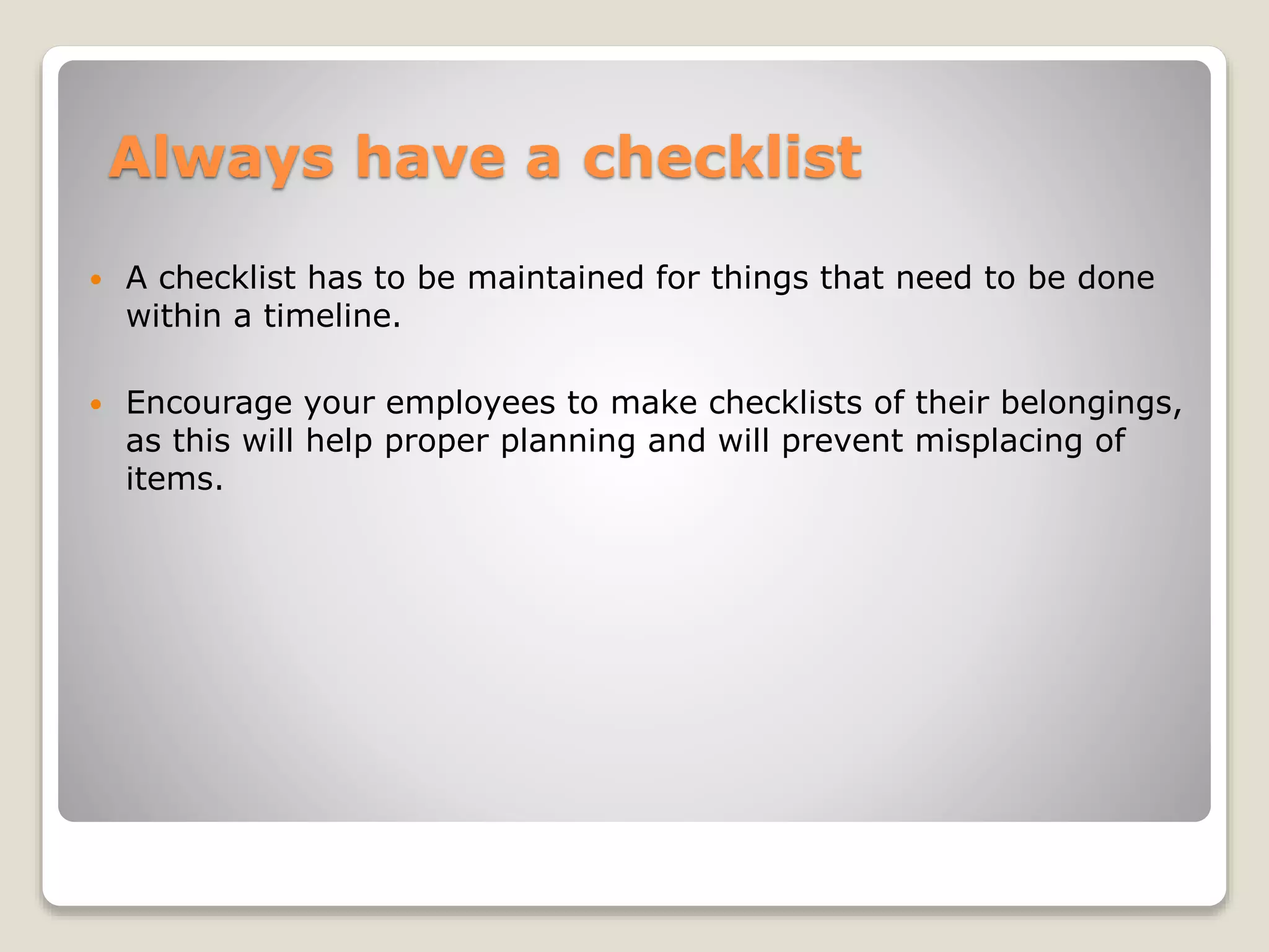 Safety tips for office relocation | PPTX