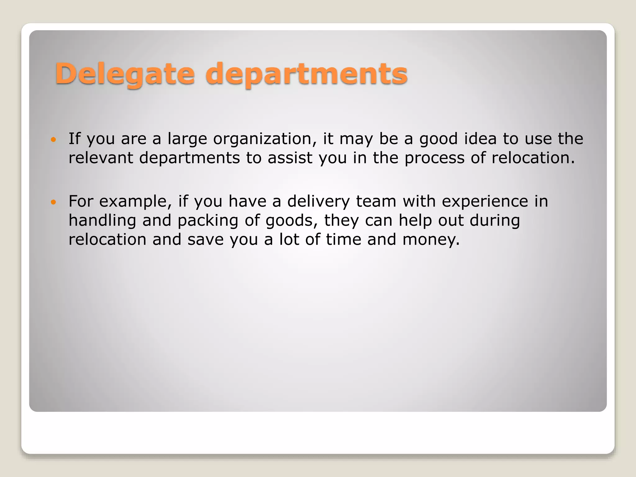 Safety tips for office relocation | PPTX