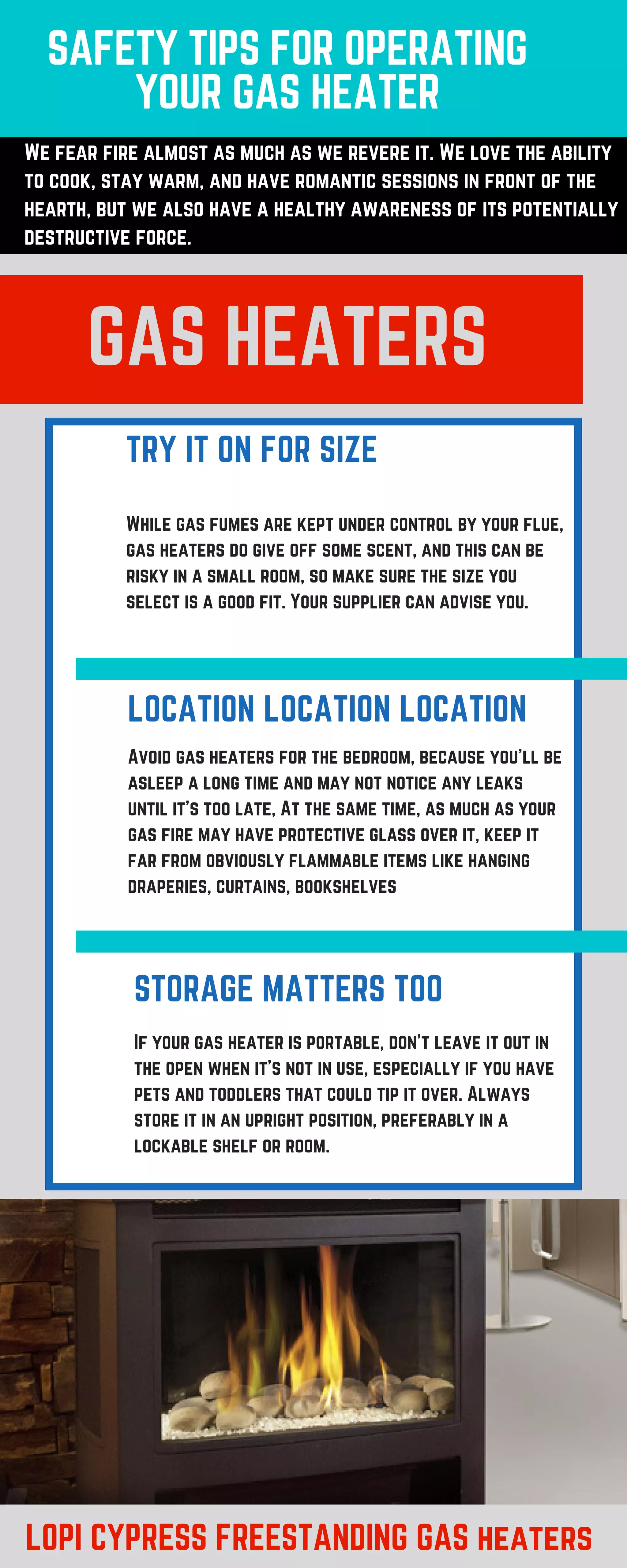 Safety Tips For Operating Your Gas Heater | PDF