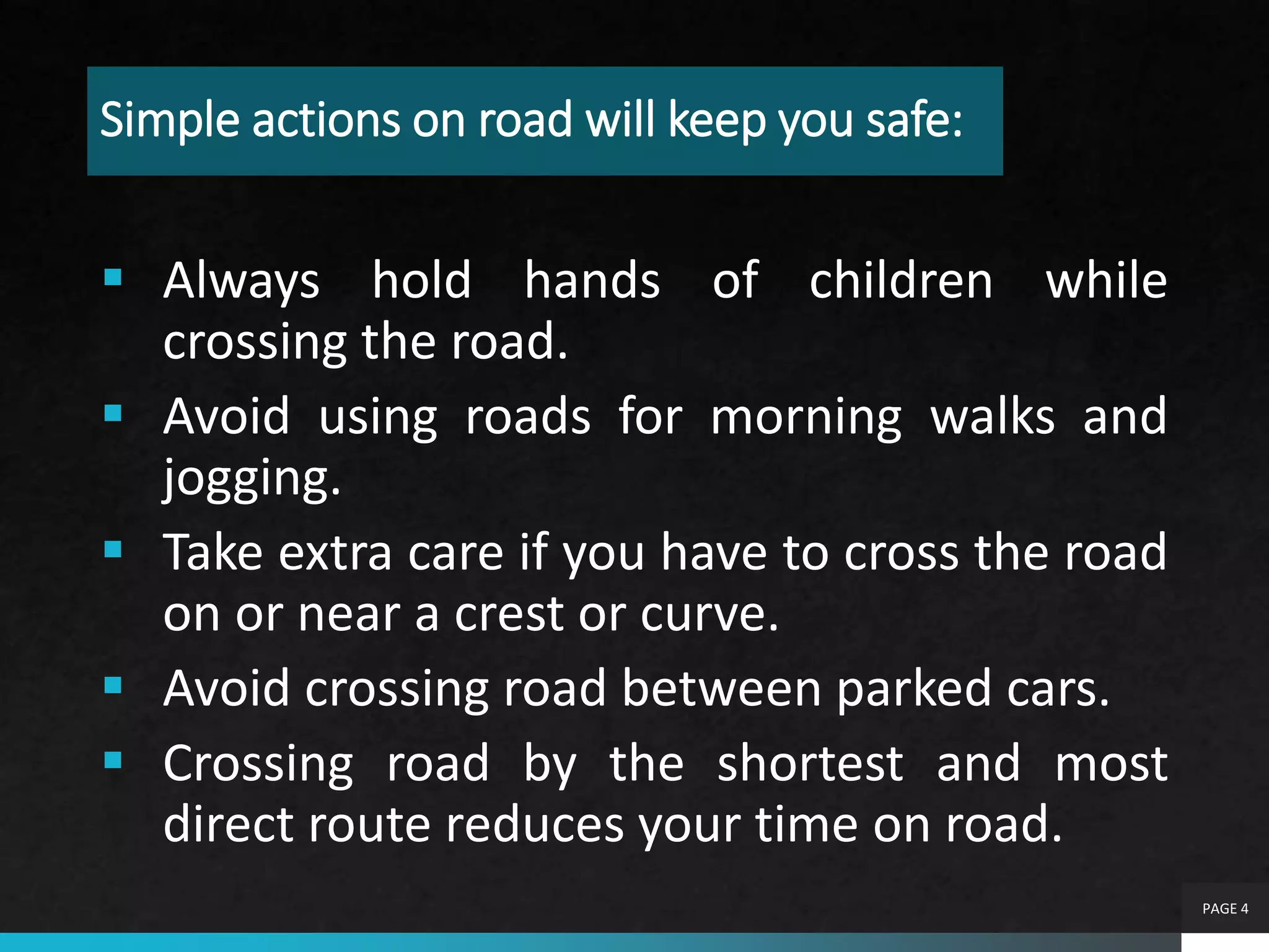 Safety Tips For Pedestrian.pptx