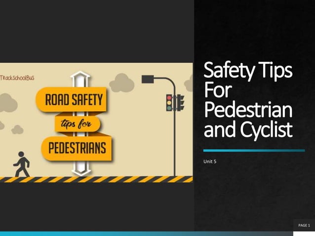 Safety Tips For Pedestrian.pptx