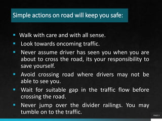 Safety Tips For Pedestrian.pptx