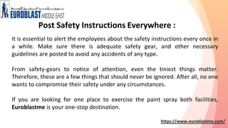 Safety tips for using paint spray booth... | PDF