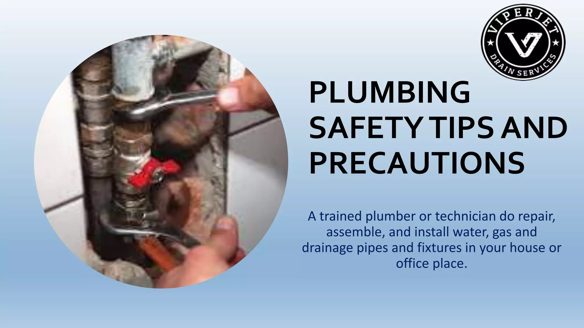 Safety Tips for Your Home Plumbing Repair | PPTX | Indoor Environmental ...