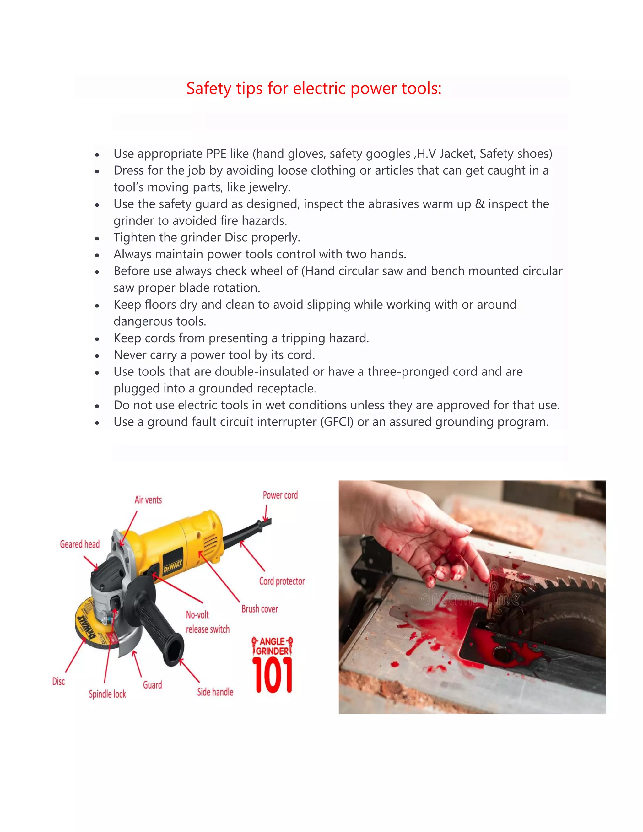 SAFETY TIPS OF ELECTRICAL POWER TOOLS.pdf