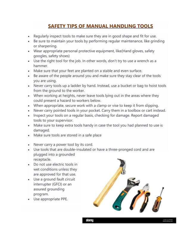 SAFETY TIPS OF ELECTRICAL POWER TOOLS.pdf