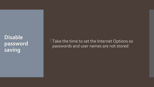 Safety tips when using a public computer | PPT