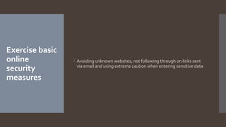 Safety tips when using a public computer | PPT