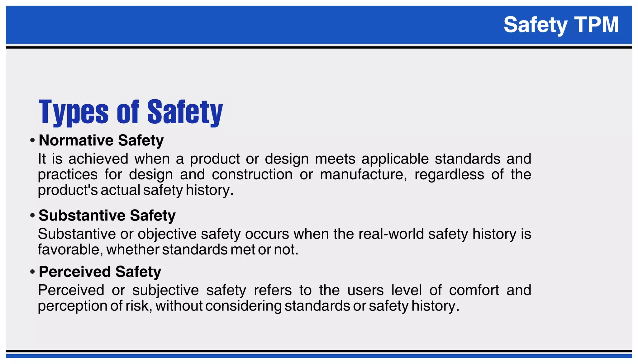PPT ON SAFETY TPM | PDF
