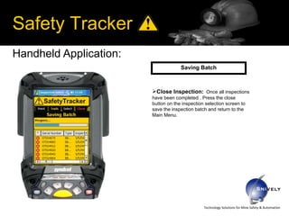 Snively Inc Safety Tracker Handheld | PPT