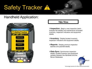 Snively Inc Safety Tracker Handheld | PPT