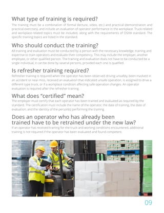Safety Training – Forklift Systems | PDF