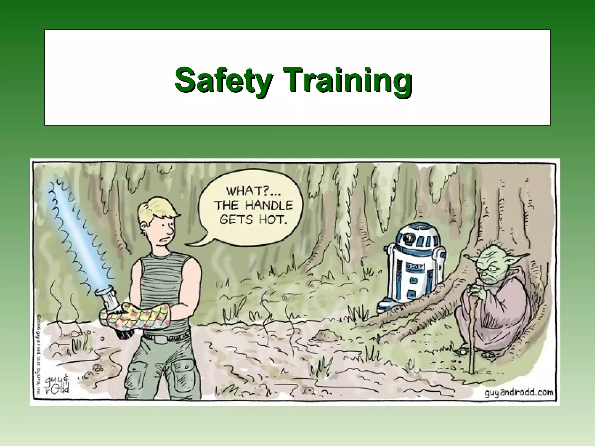 Safety training {do not wear a ring while working} | PPT