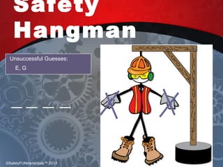 Safety Training Games & Activities for Manufacturing | PPT