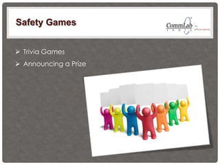 Learning Activities to Make Safety Training Fun and Interesting | PPTX