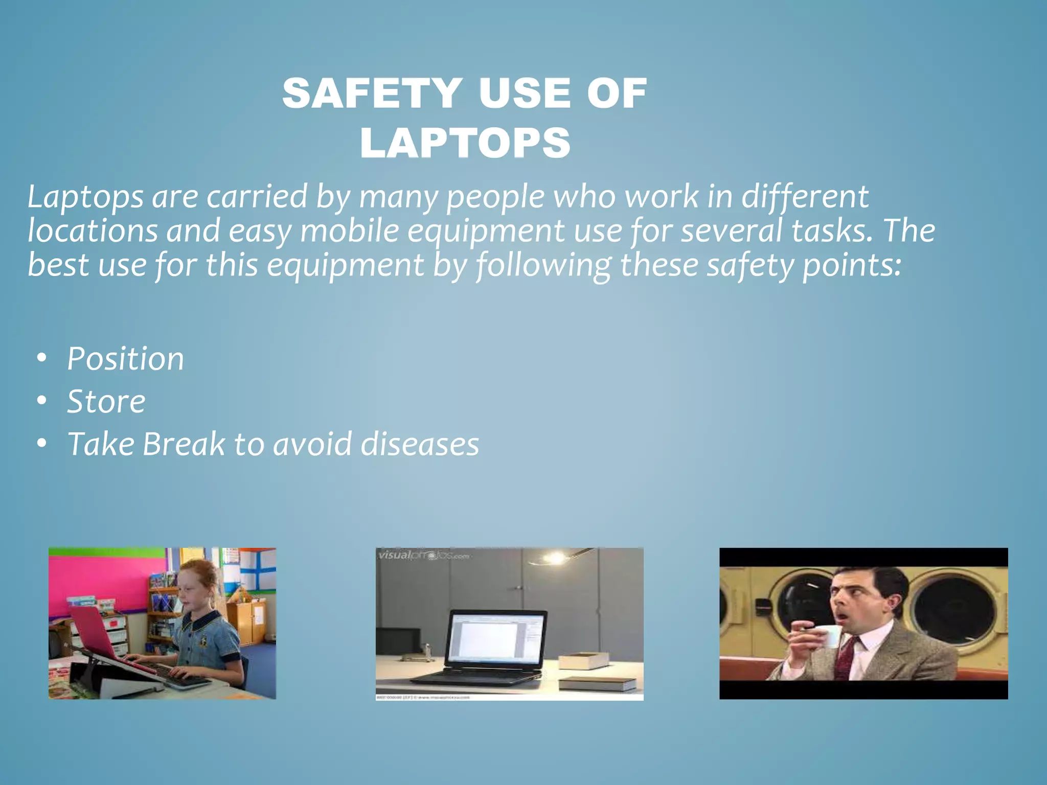 Safety use of electronic devices | PPTX