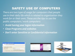 Safety use of electronic devices | PPTX