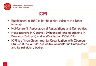 Safety & Uses of Food Flavourings 2014 | PDF