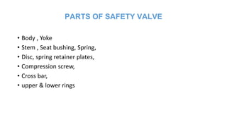 Safety valves my presentation | PPTX