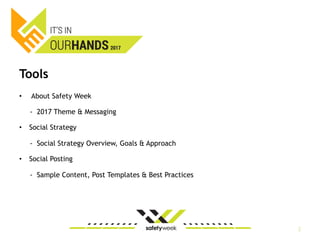 Safety Week 2017 Social Media Toolkit | PDF | Construction Industry ...