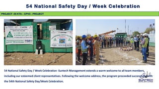 Safety week celebration at work location | PPT
