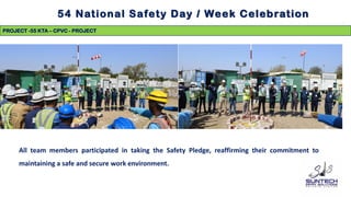 Safety week celebration at work location | PDF