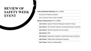 Safety Week Event. Fire Prevention Week 2021 | PPT