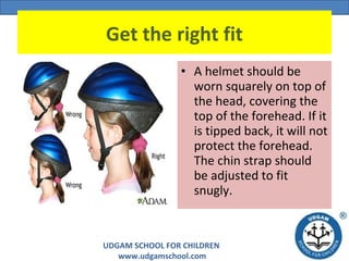 Safety with helmets | PPT