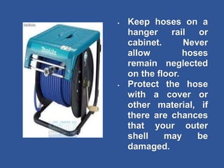 Safety with pressure air hoses | PPTX