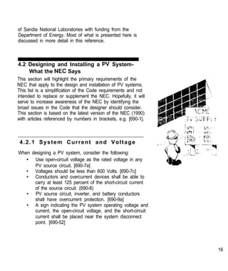 Safety with PV systems | PDF