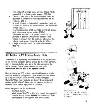 Safety with PV systems | PDF