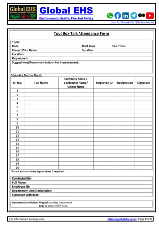 Safe Usage Of PPE Toolbox Talk TBT 006.pdf