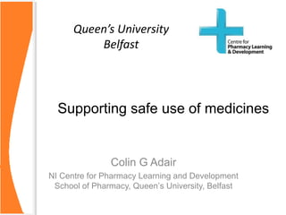Safe use of medicines | PPTX