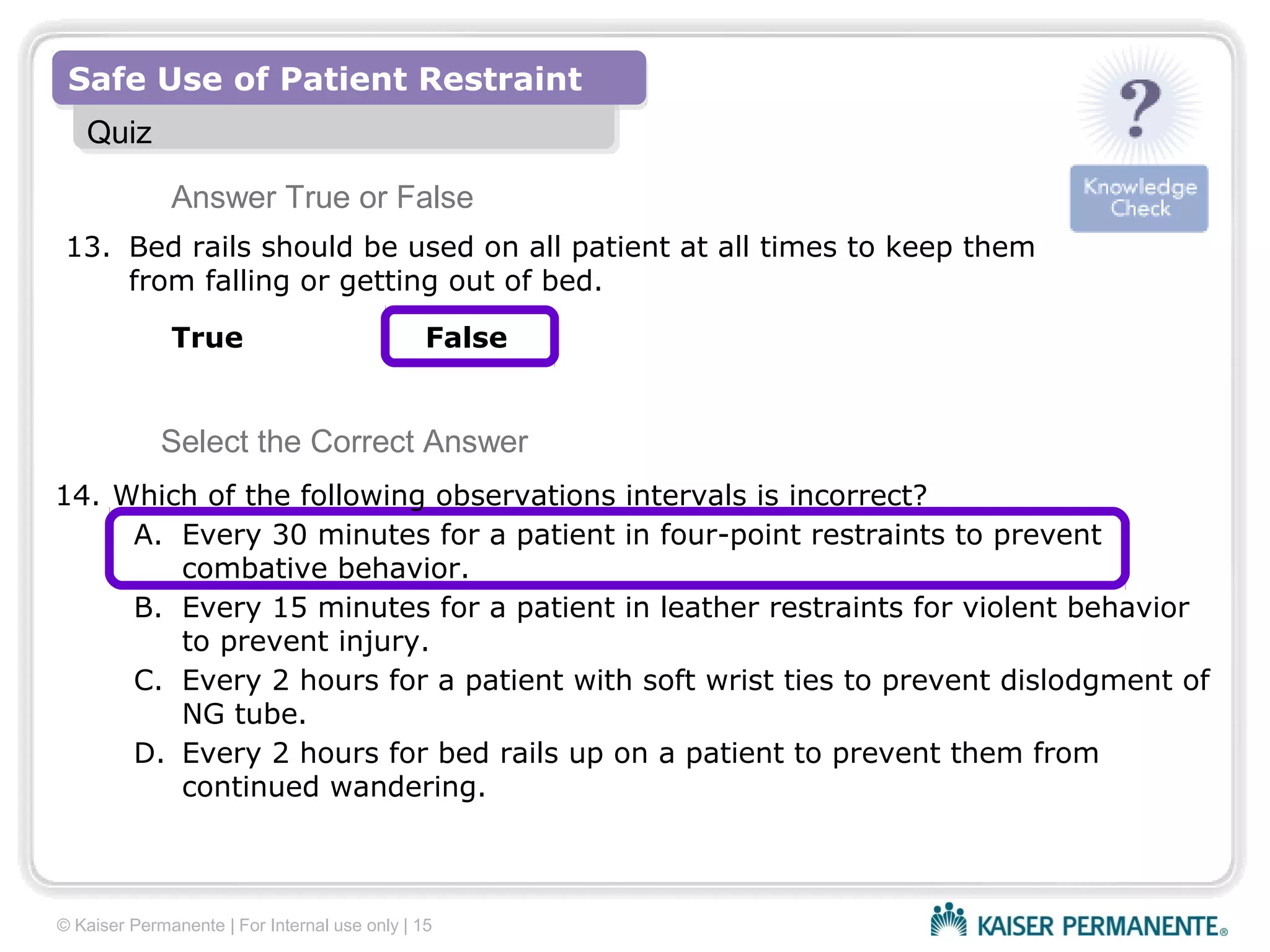 Safe useofpatientrestraintscompetency | PPT