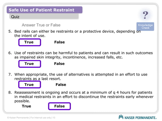 Safe useofpatientrestraintscompetency | PPT | Free Download