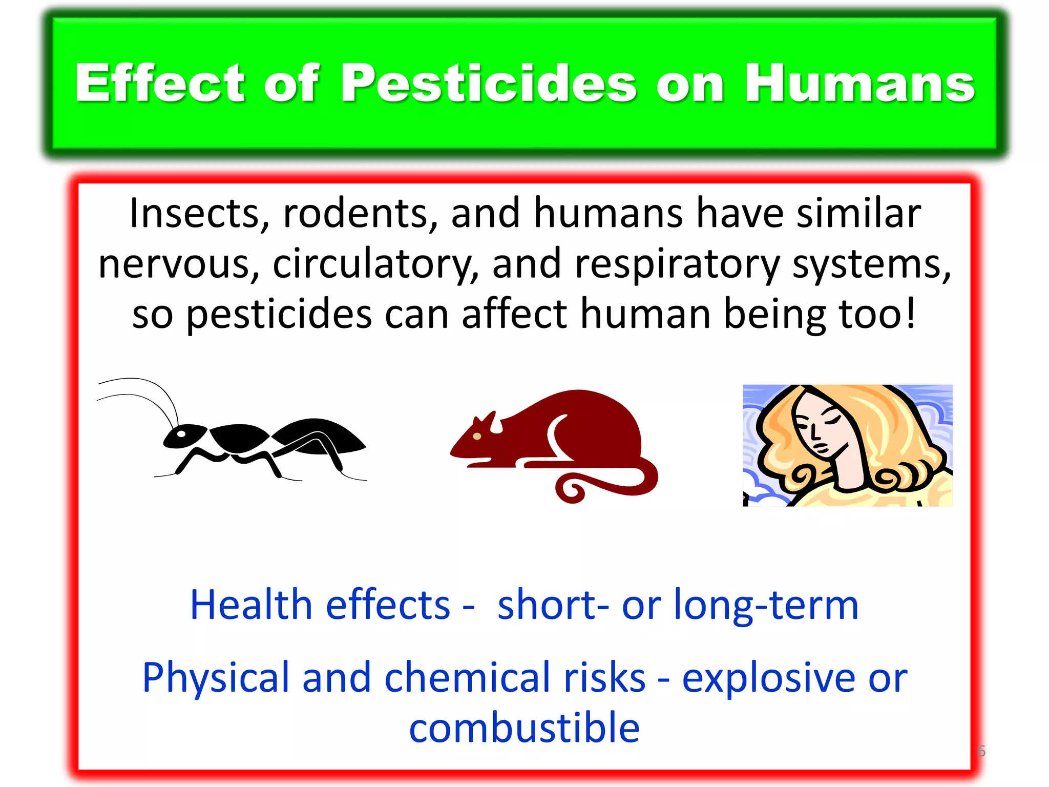 Safe use of pesticides | PDF