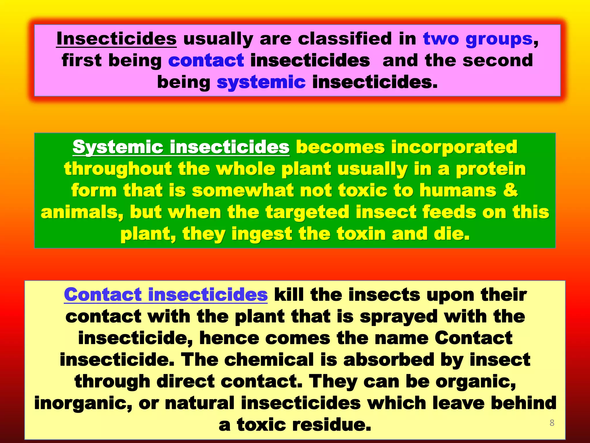 Safe use of pesticides | PDF