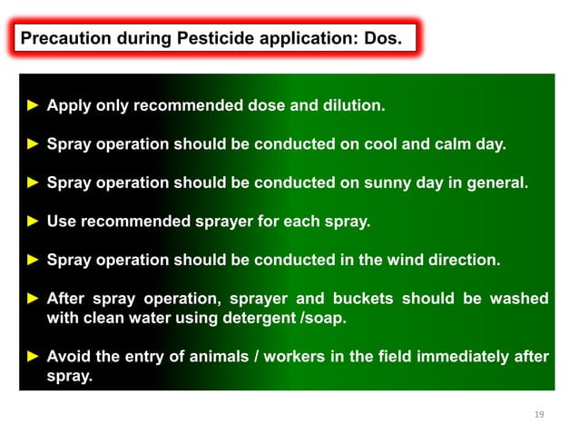Safe use of pesticides | PDF | Gardening | Home & Garden