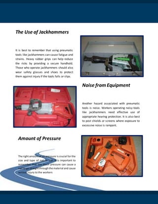 Safe Use of Pneumatic Tools | DOCX