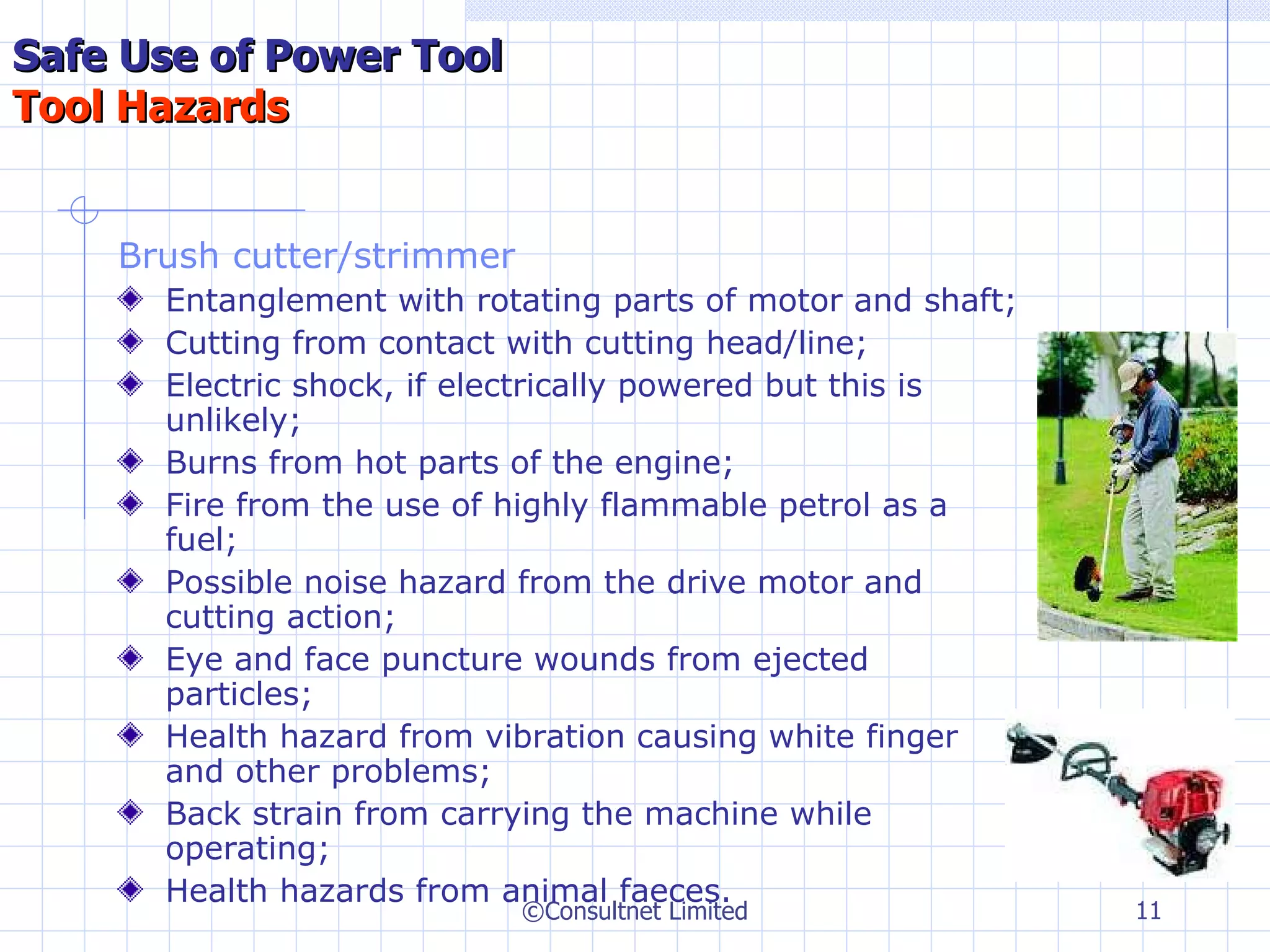 Safe use of power tools | PPT