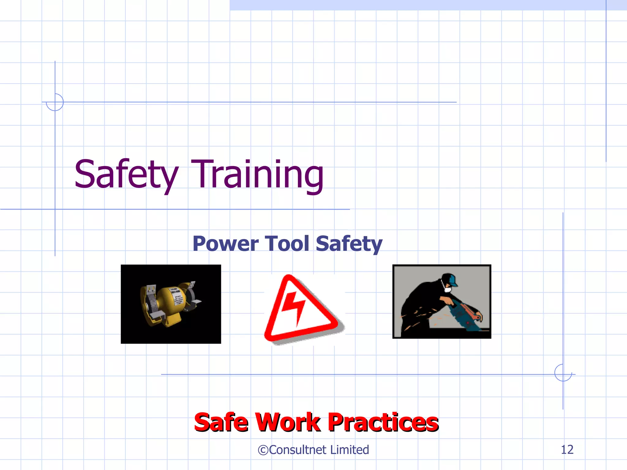 Safe use of power tools | PPT