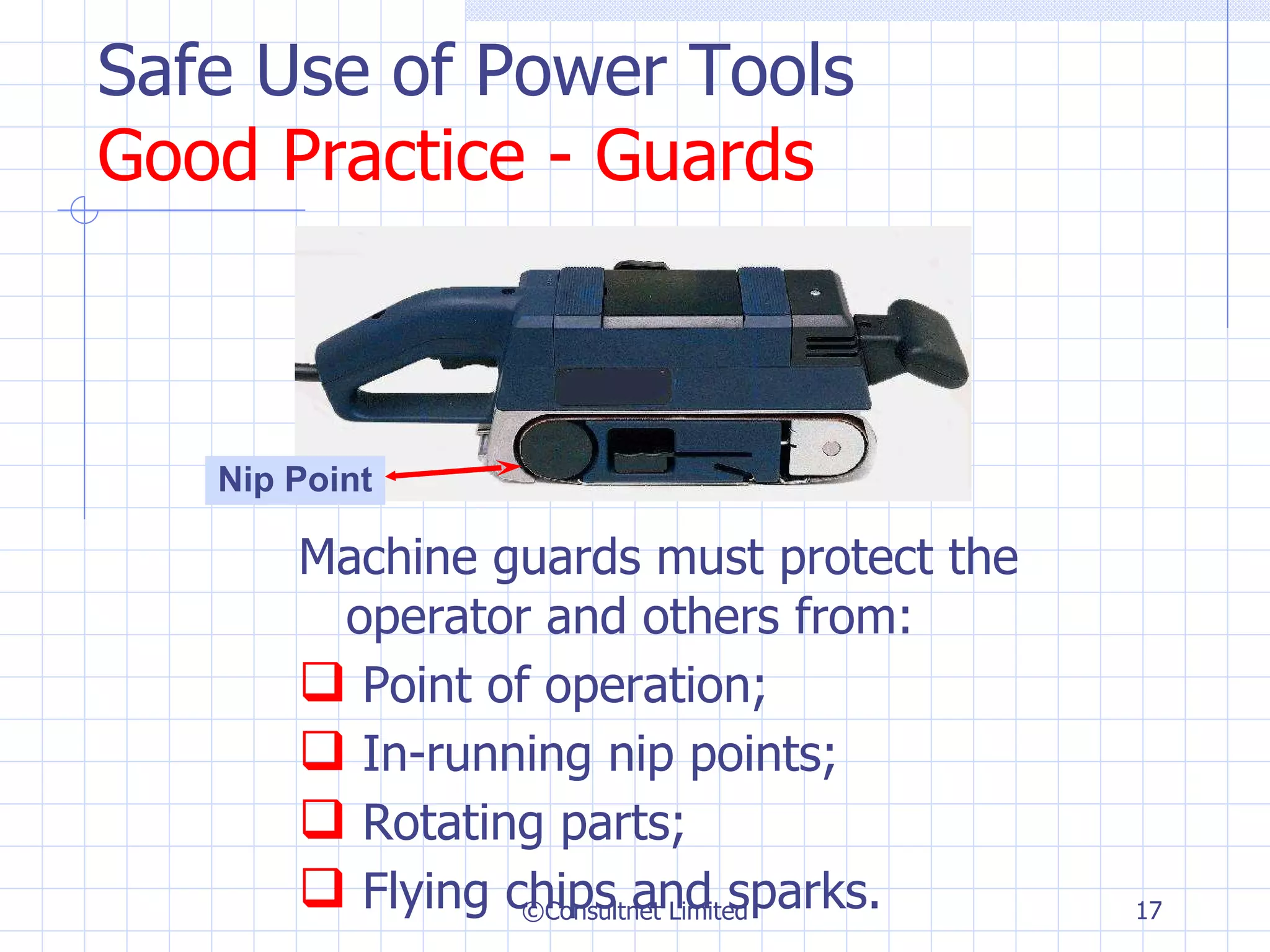 Safe use of power tools | PPT