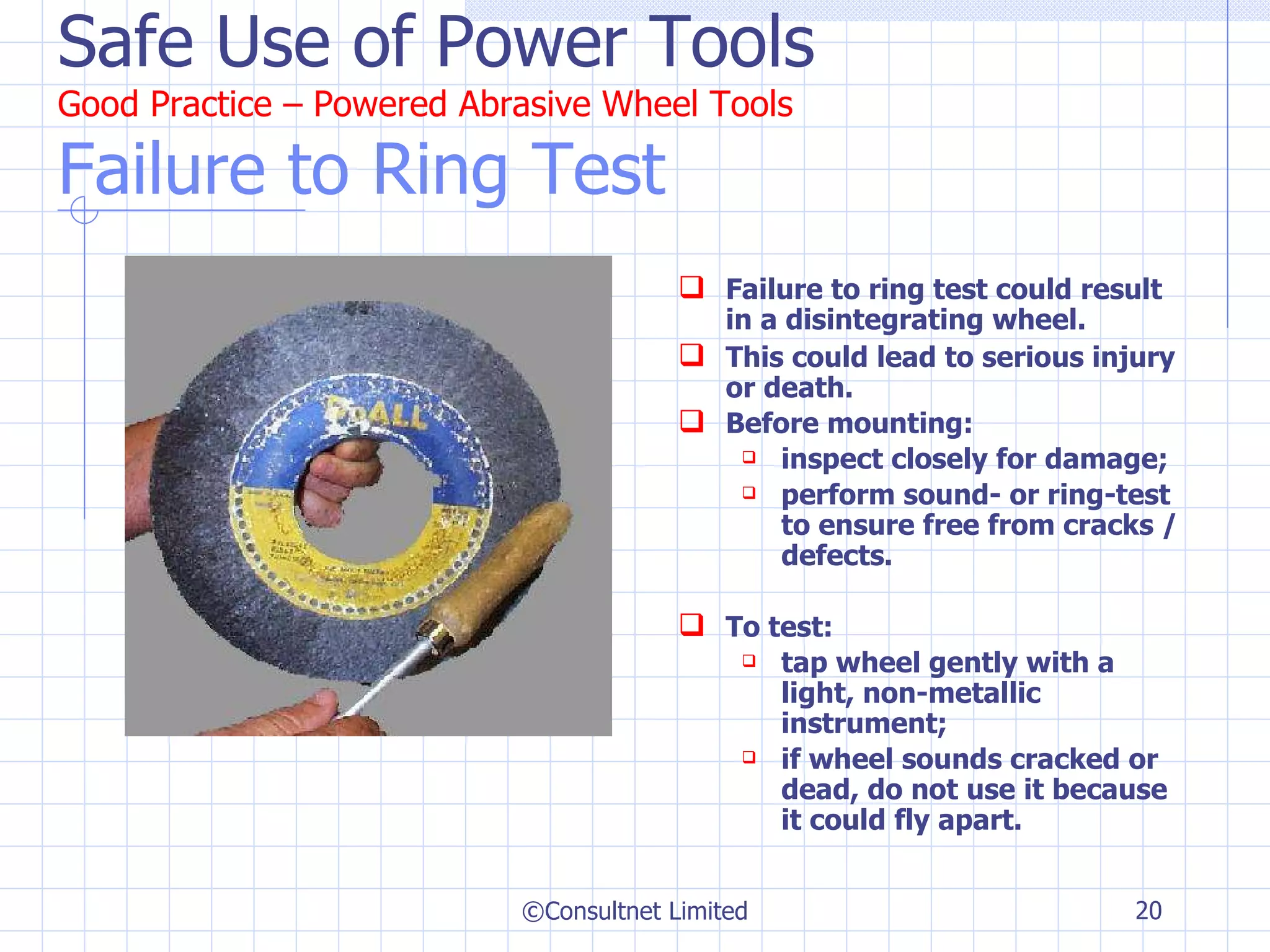 Safe use of power tools | PPT