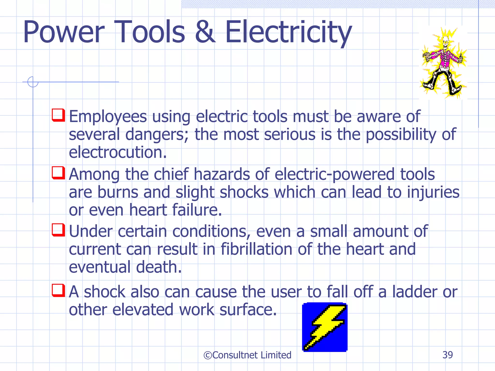 Safe use of power tools | PPT