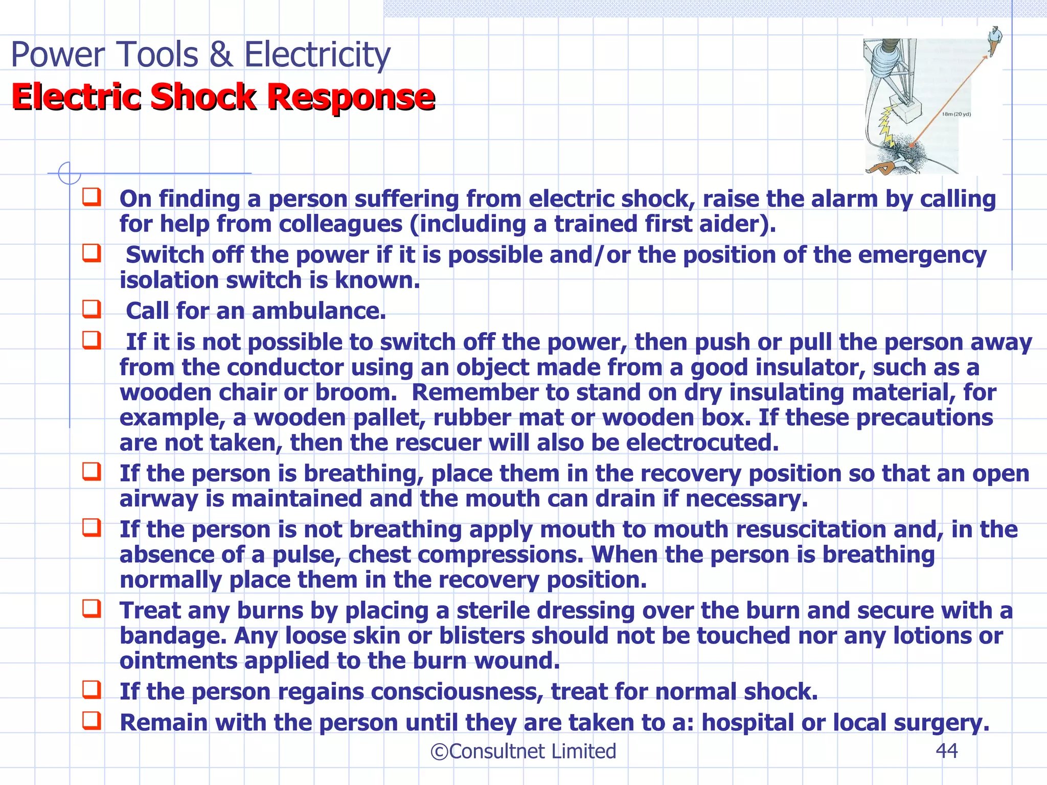 Safe use of power tools | PPT