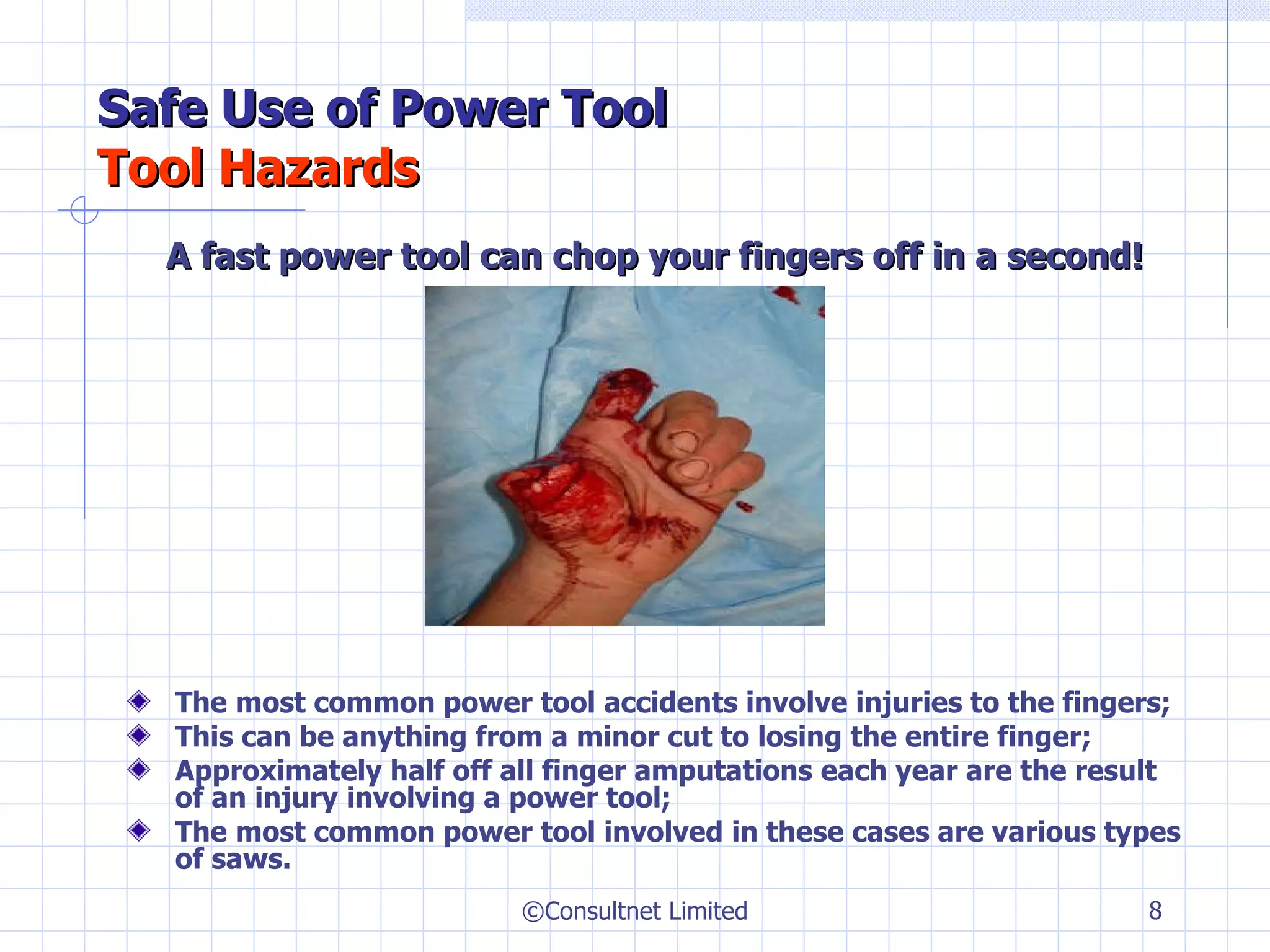Safe use of power tools | PPT
