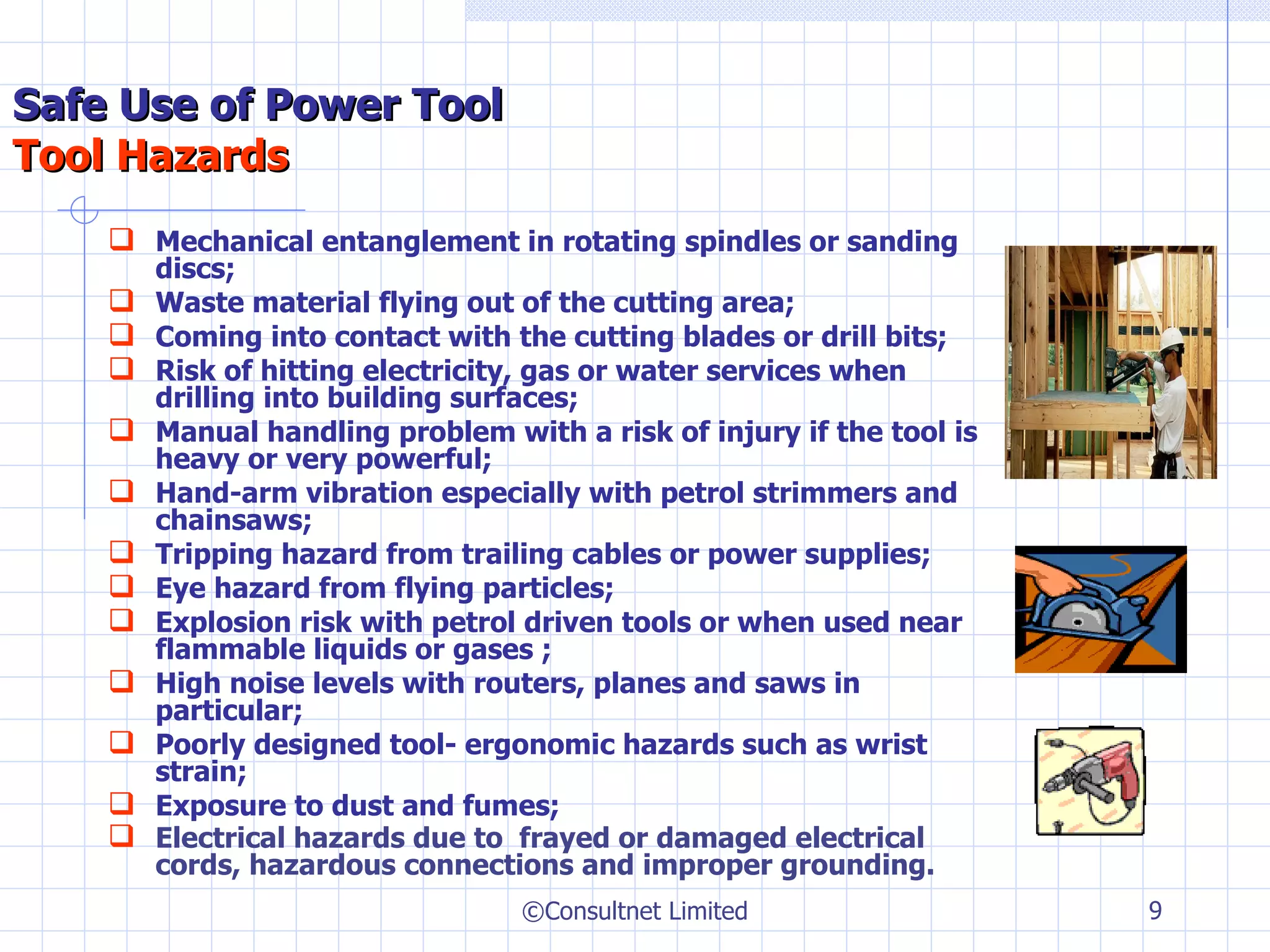 Safe use of power tools | PPT