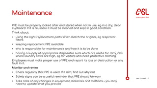 Safe Use of PPE | PDF | First Aid | Injuries