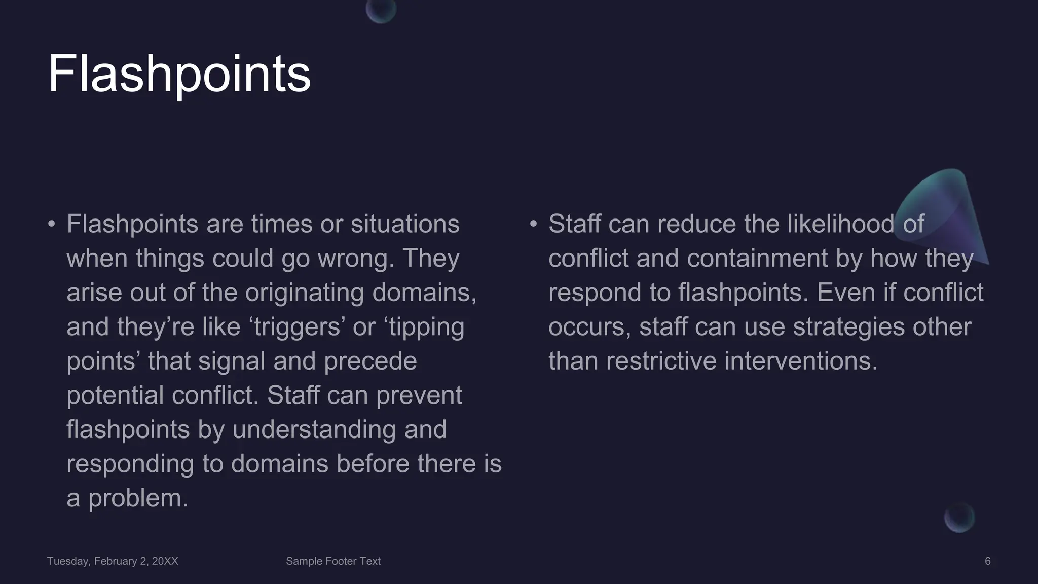 Safewards implementation on the 10 most steps | PPTX